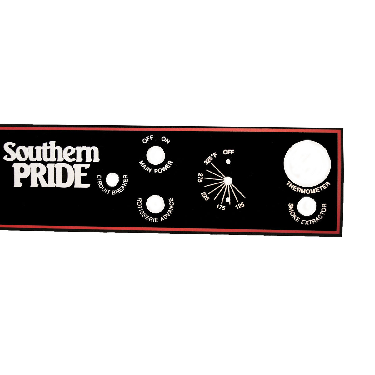 415020 Mechanical Thermostat Mylar Overlay | Parts – Southern Pride of ...